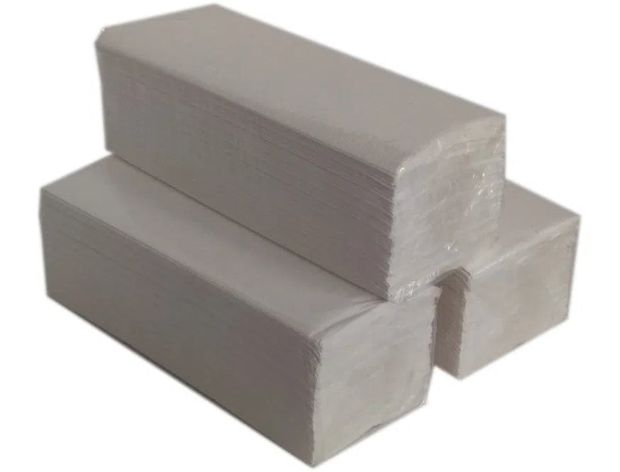 White Luxury C Fold Hand Towels 24 x 100 – Epic Solutions